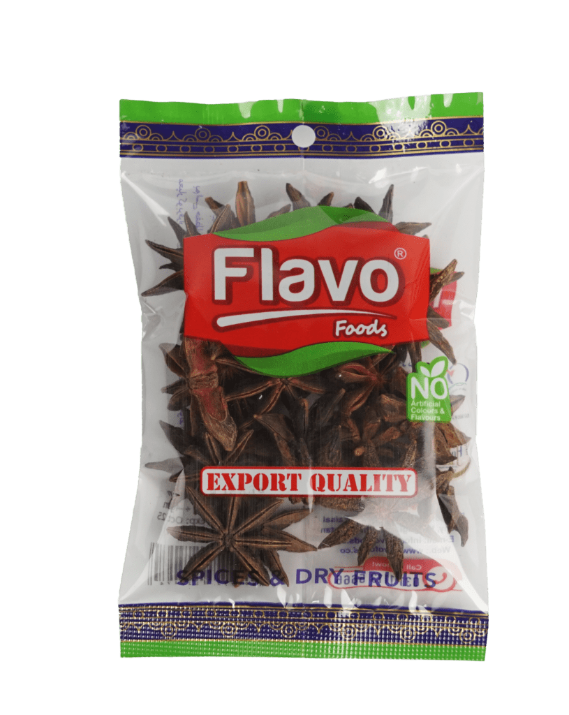 Phool Badian (Star Anise)-25gm - Flavo Food